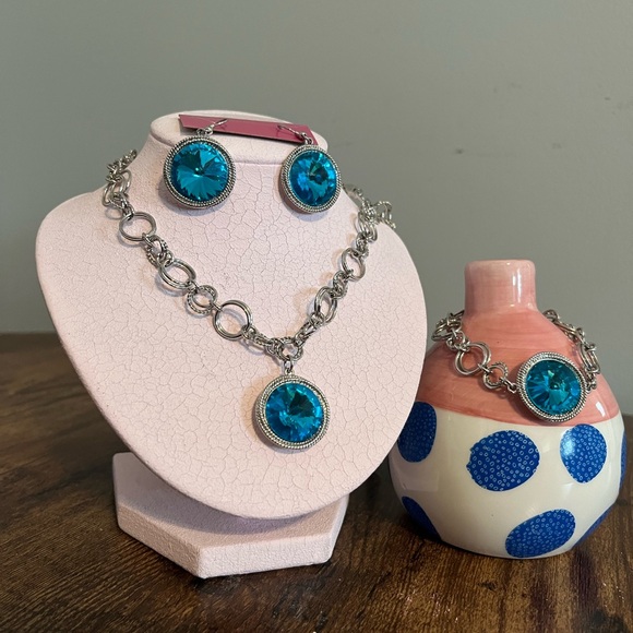 Nicky Butler | Jewelry | Vintage Nicky Butler Swarovski Silver And Blue ...